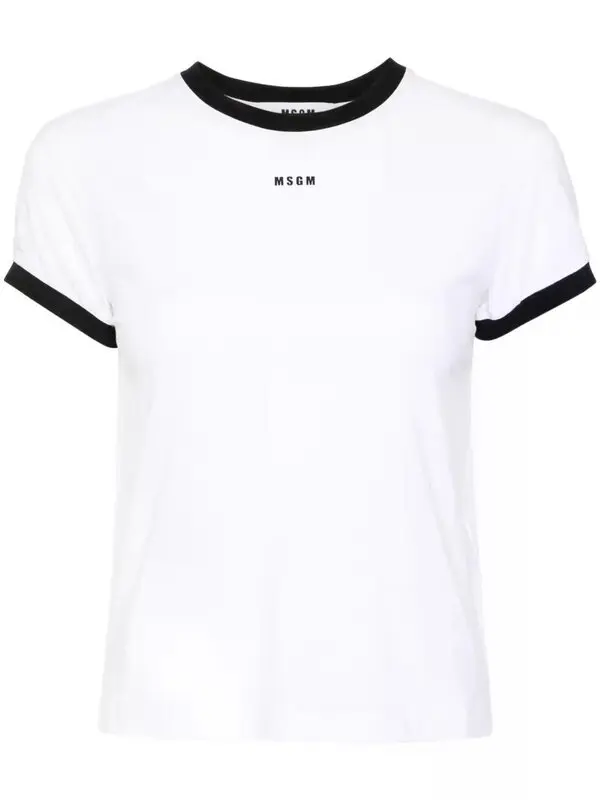 MSGM Logo-print T-shirt