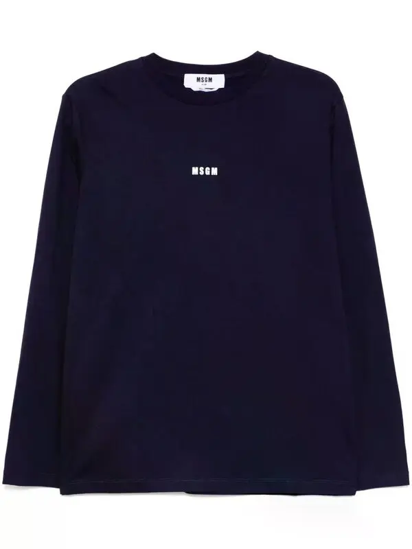 MSGM Logo-print T-shirt