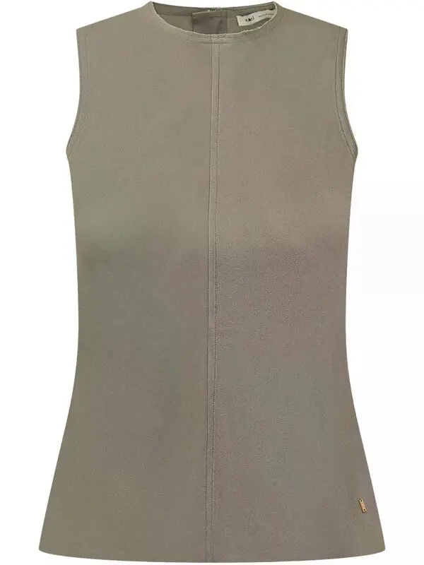 Ami Sleeveless Top - Grey