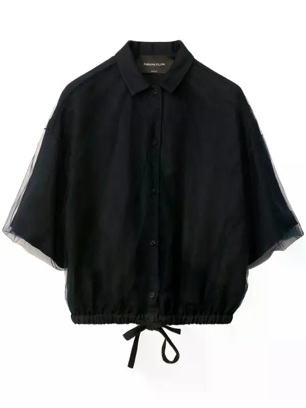Fabiana Filippi Button-down Shirt - Blue