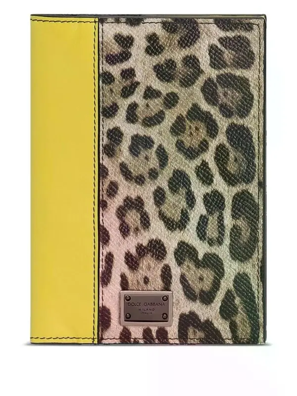 Dolce & Gabbana Dauphine Passport Holder - Brown
