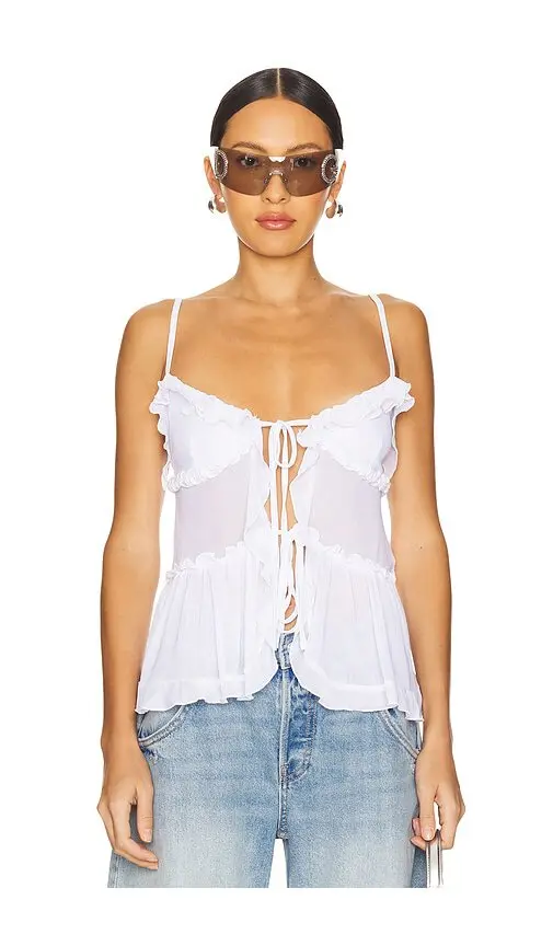 MORE TO COME Sami Top - White
