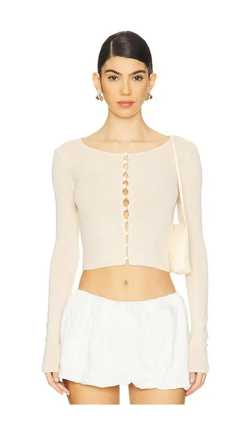LOVERS AND FRIENDS Ciara Cardigan - Beige