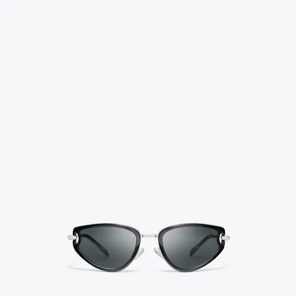 Tory Burch Pierced Cat-eye Sunglasses