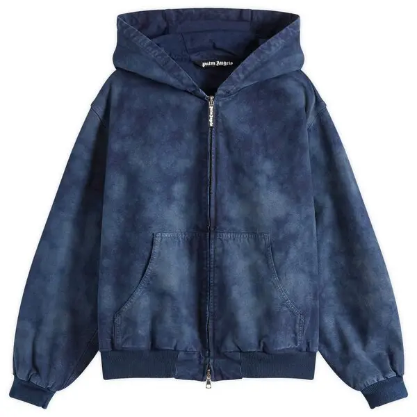 Palm Angels Curved Logo Bomber Jacket
