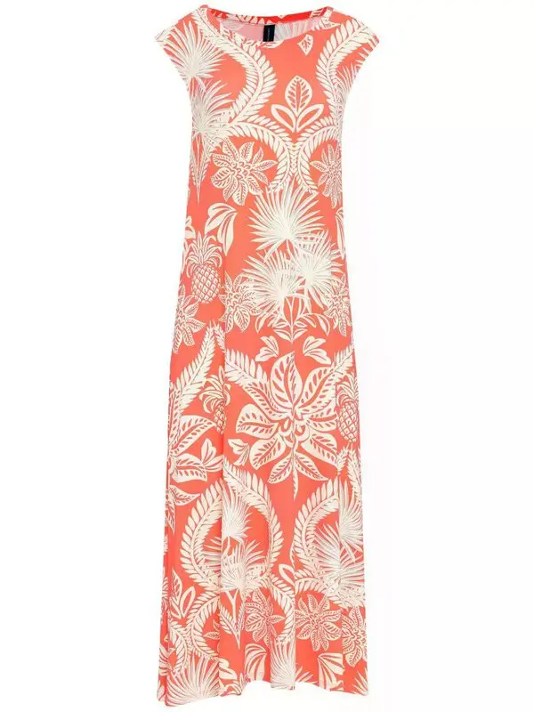 LYGIA & NANNY Tie Detailed Dress - Orange