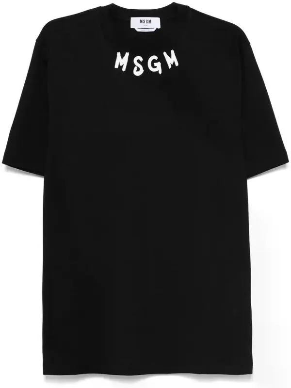 MSGM Logo-print T-shirt