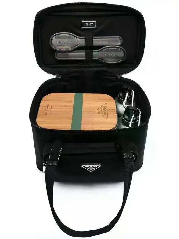 Prada プラダ Re-Nylon Picnic Bag in Black 【公式通販】