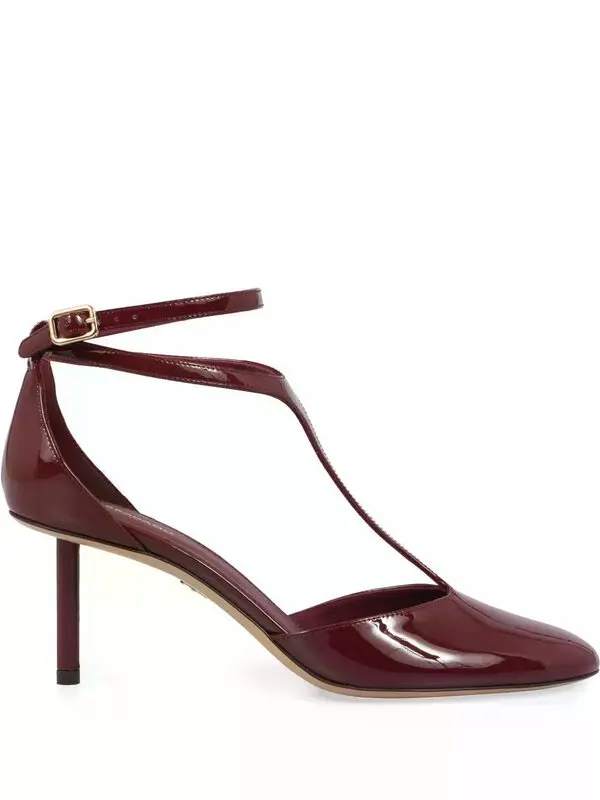 FERRAGAMO 76mm Décolleté T-strap Pumps