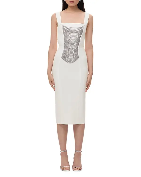 Herve Leger Francesca Midi Dress