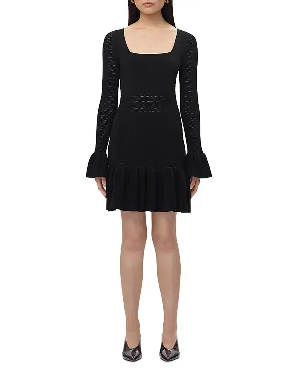 Herve Leger Colette Mini Dress - Black