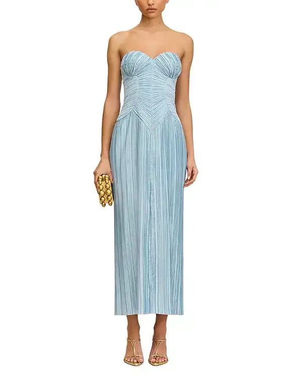 Cult Gaia Ashika Gown - Coastal | Editorialist