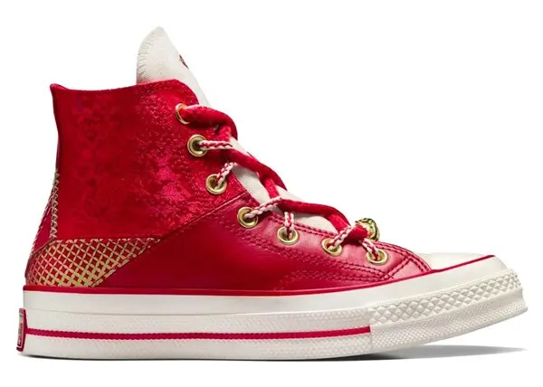 CONVERSE Chuck 70 Hi Lunar New Year Snakeskin - Enamel Red/egret/days Ahead