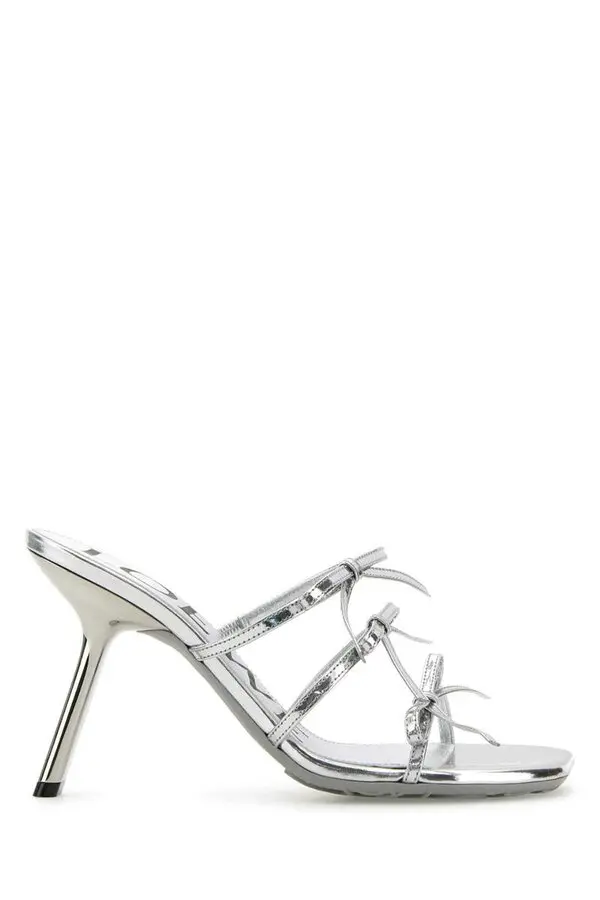 Loewe Ease Sabots - Silver