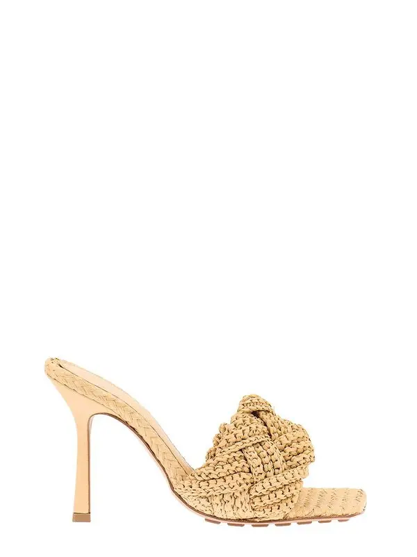 Bottega Veneta Lido Mules - Beige