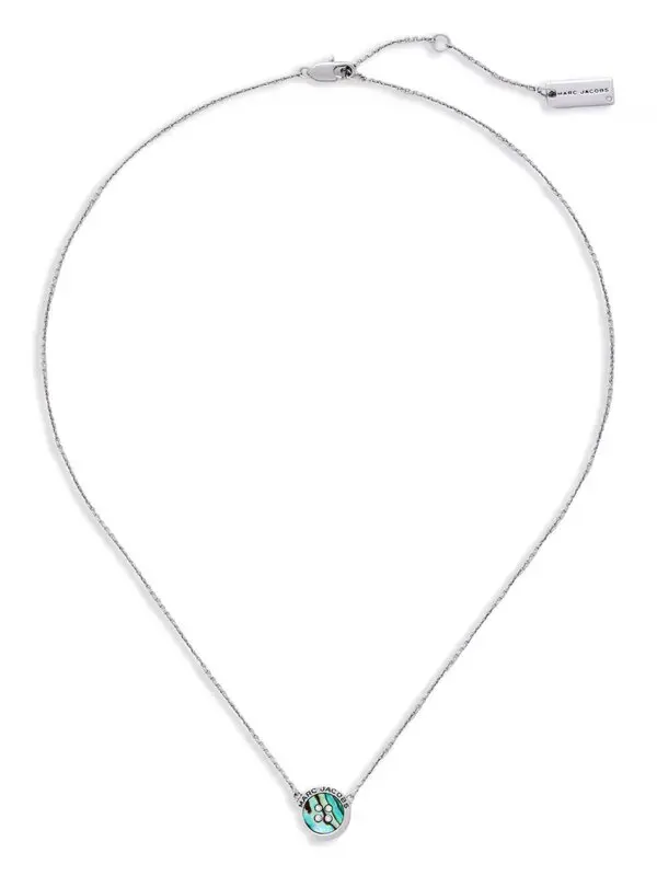 Marc Jacobs Button Pendant Necklace