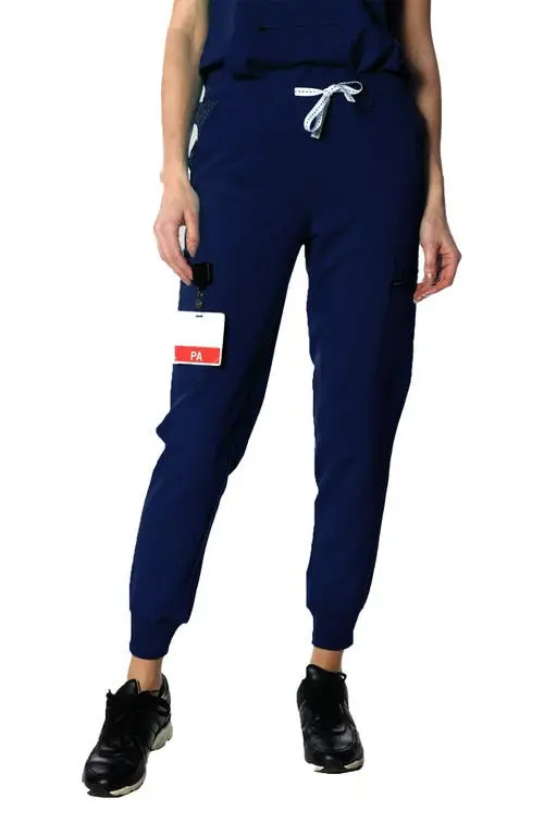 MEMBERS ONLY Valencia Jogger Scrub Pants - Navy