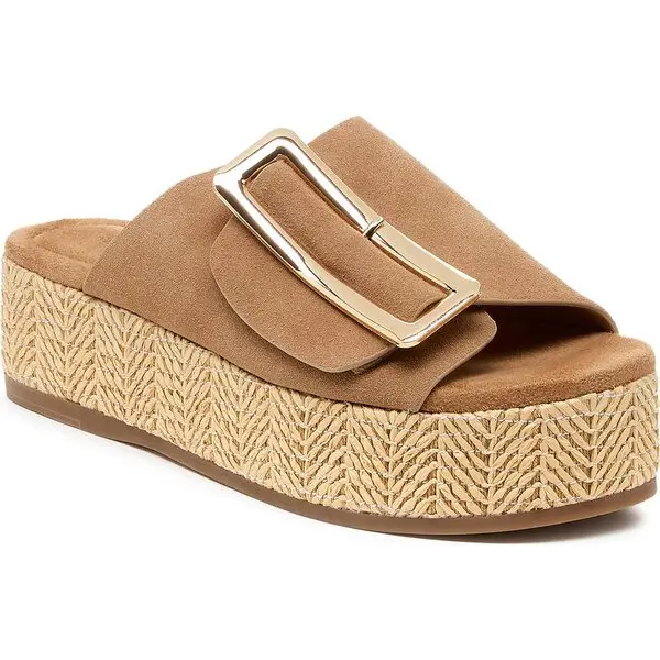 KELSI DAGGER BROOKLYN Dover Platform Sandal - Bison