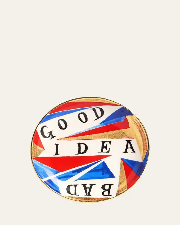 L'Objet X Ruan Hoffmann Good Bad Idea Vide Poche Plate - Multi