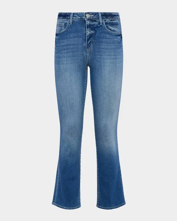 L'Agence Tati High-rise Micro Bootcut Jeans - Ithaca