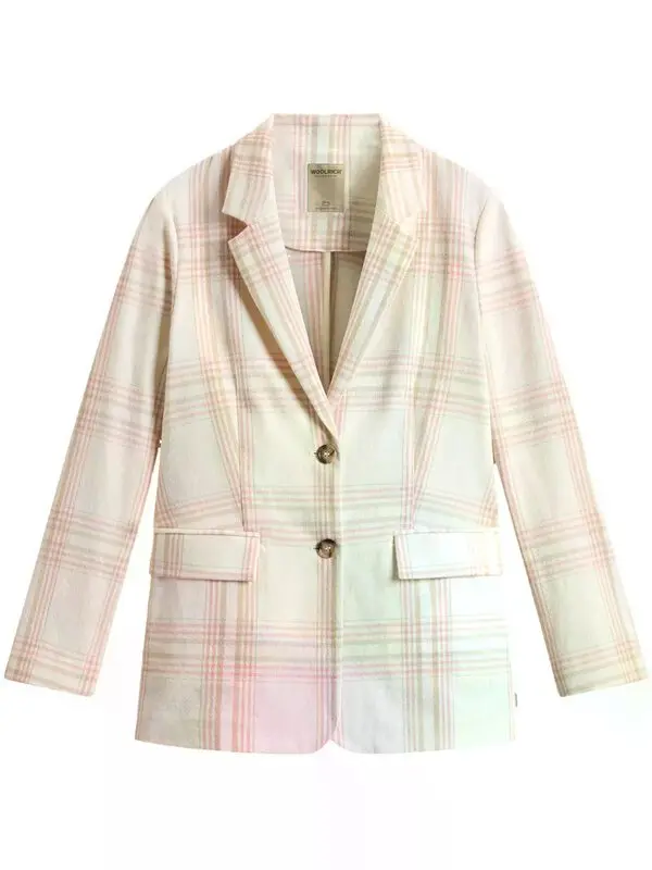 Woolrich Checked Blazer