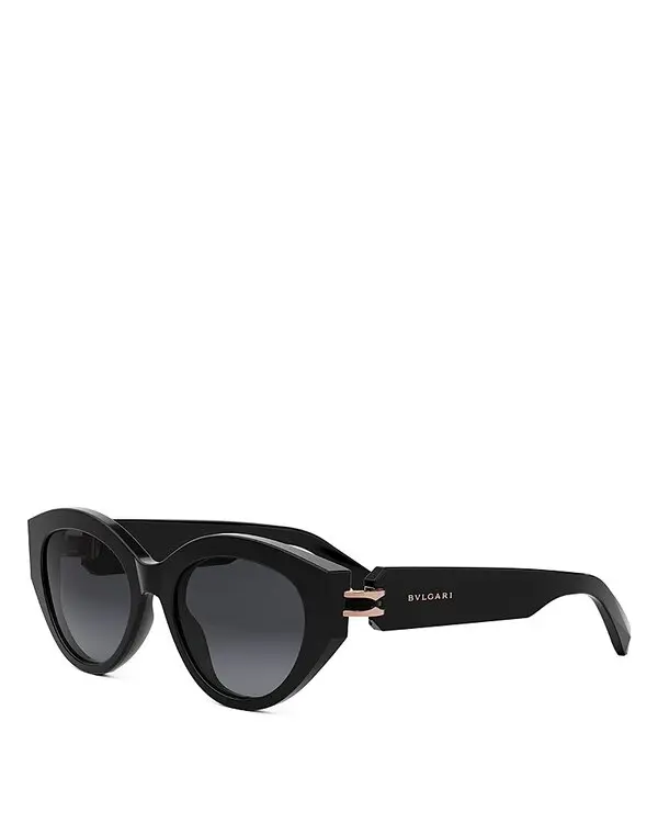 BVLGARI B.zero1 53mm Oval Sunglasses