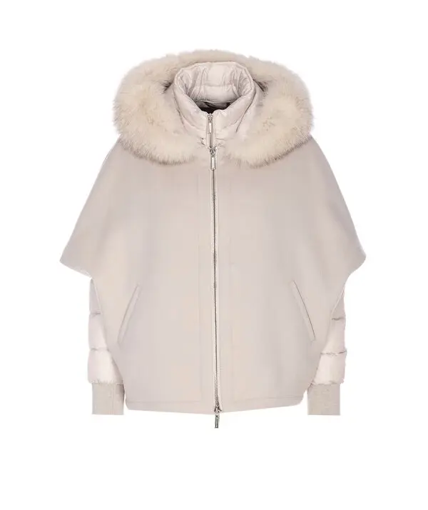 MOORER Marmo Pegaso Down Jacket - Beige