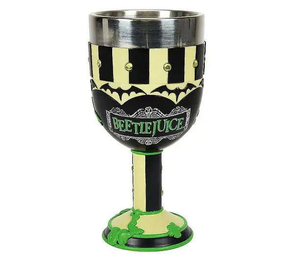 DEPARTMENT 56 Beetlejuice Movie Goblet 7in H
