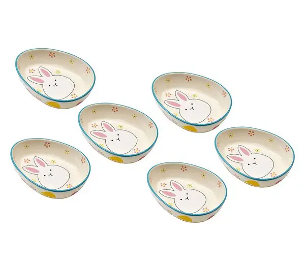 TEMP-TATIONS Set Of Figural 8oz Dipping Bow Ls