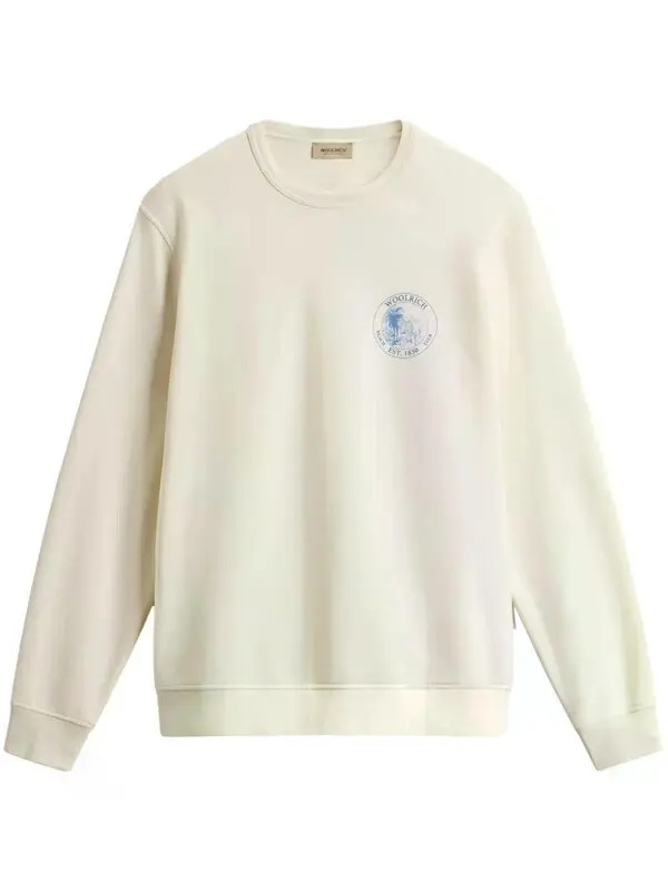 Woolrich Graphic-print Sweatshirt - 8887 White