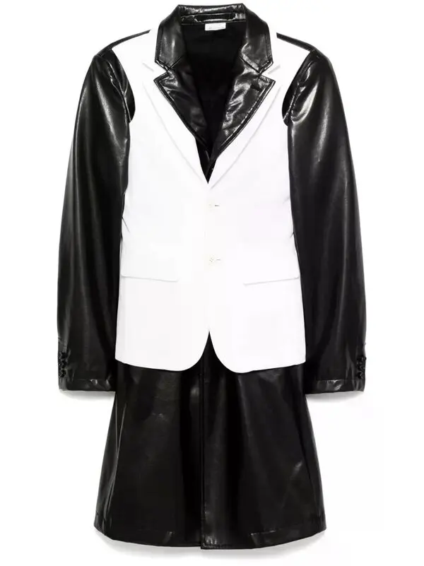 Comme Des Garçons Layered Overcoat