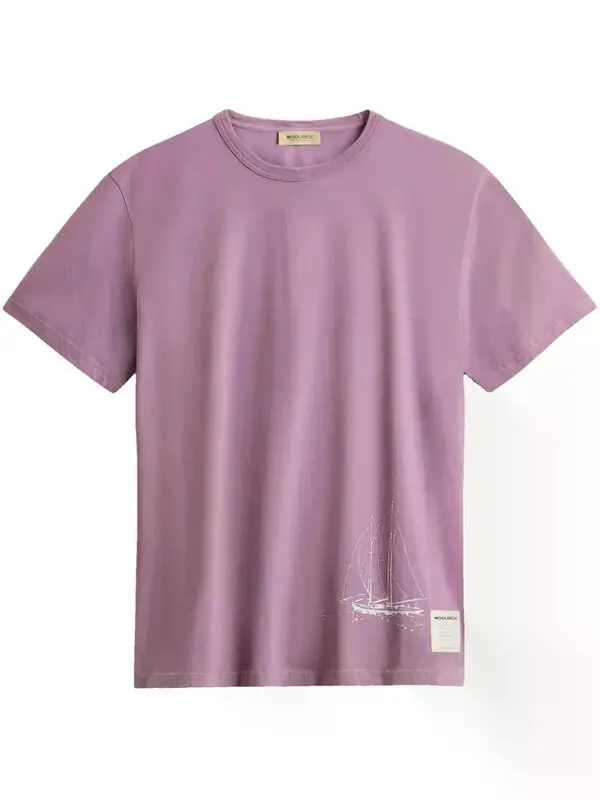 Woolrich Offshore T-shirt - Purple
