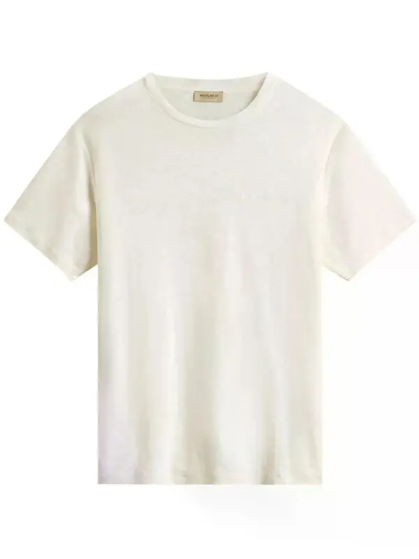 Woolrich Linen T-shirt - White