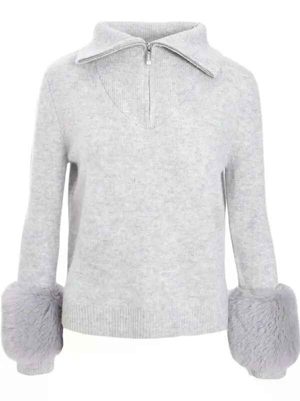 IZAAK AZANEI Zip-up Jumper