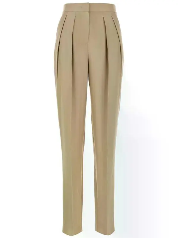 Giorgio Armani Silk Trousers - Neutrals