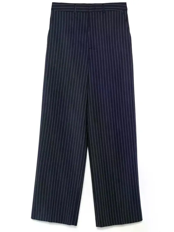 SEMICOUTURE Cindy Pinstripe Trousers