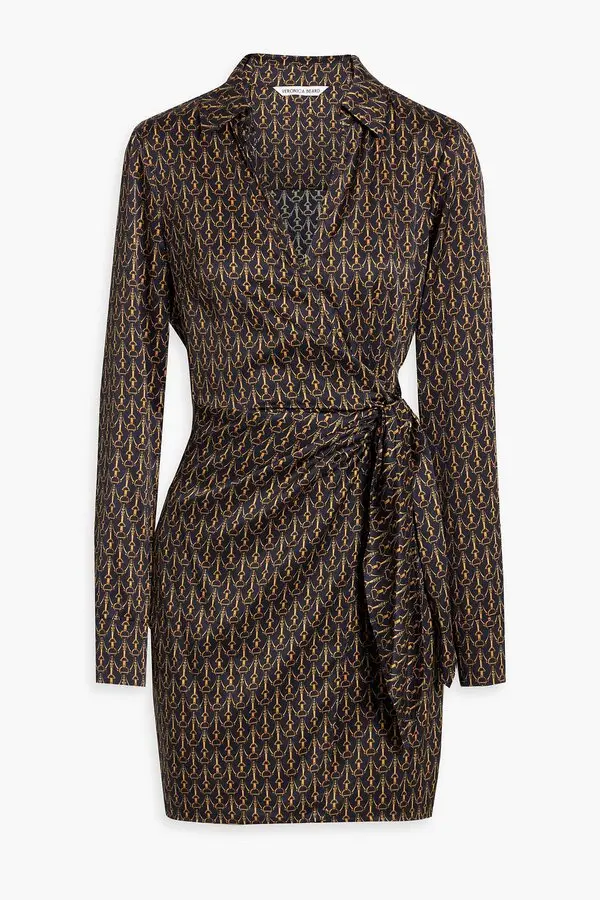 Veronica Beard Lavella Printed Mini Dress