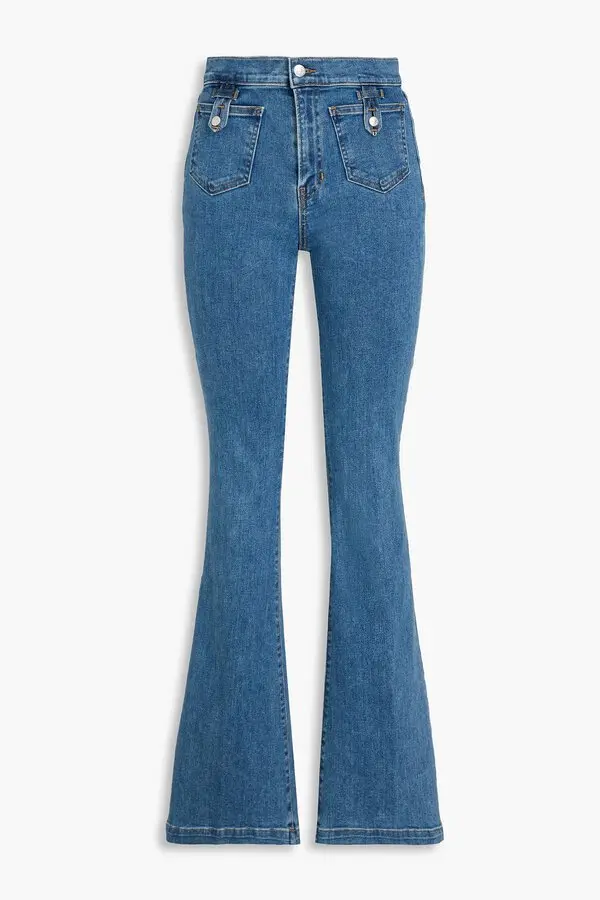 Veronica Beard Beverly High-rise Flared Jeans