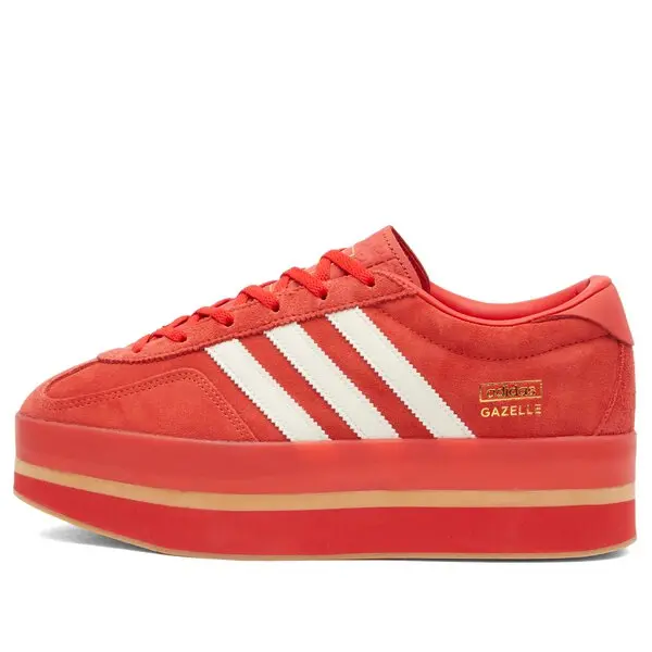Adidas Gazelle Stack W Sneaker - Red/cream/white