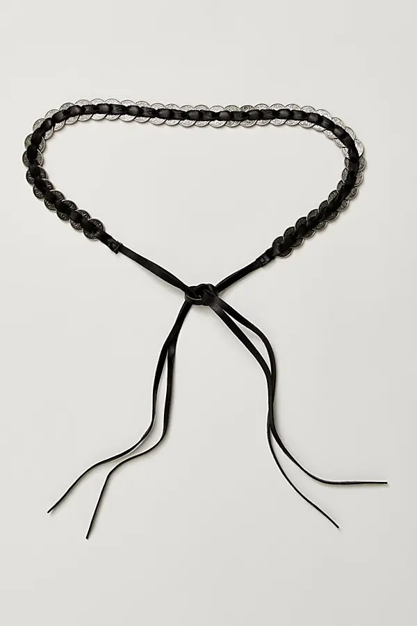 Free People Rogue Wrap Belt - Black