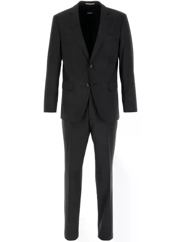 Hugo Boss Checked Single-breasted Suit