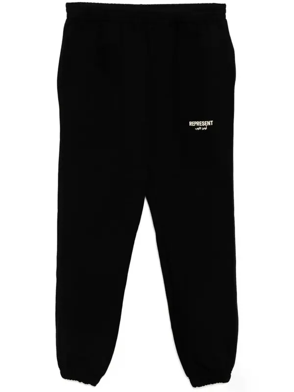 REPRESENT Owner Club Track Pants - Black