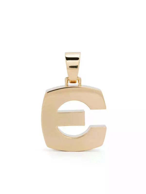RENATO CIPULLO 18kt Yellow Splendente Letter Pendant - Gold