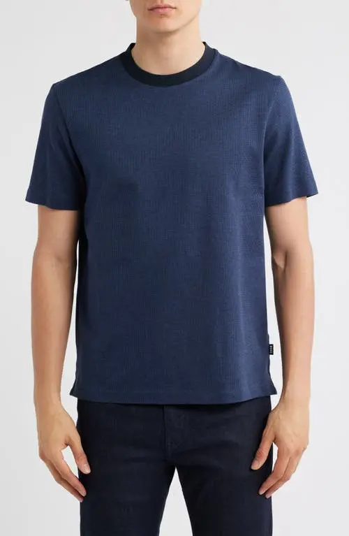 Hugo Boss Thompson Cotton T-shirt - Dark Blue