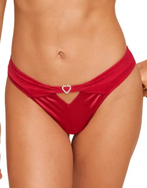 ADORE ME Libi Cheeky Panties - Dark Red