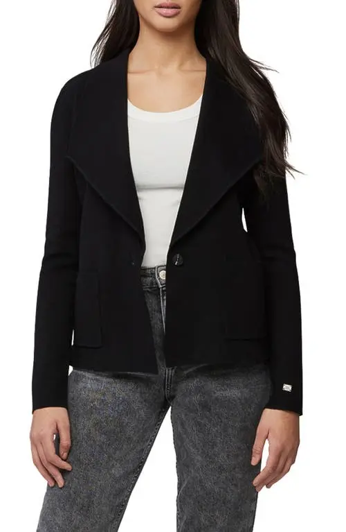 Soia & Kyo Ioni Shawl Collar Jacket - Black