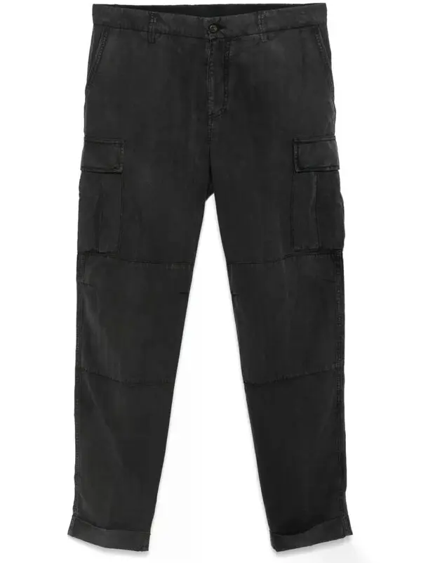Eleventy Cargo Trousers - Black