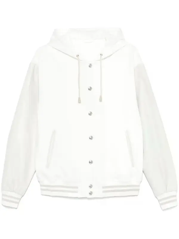 Eleventy Hooded Bomber Jacket