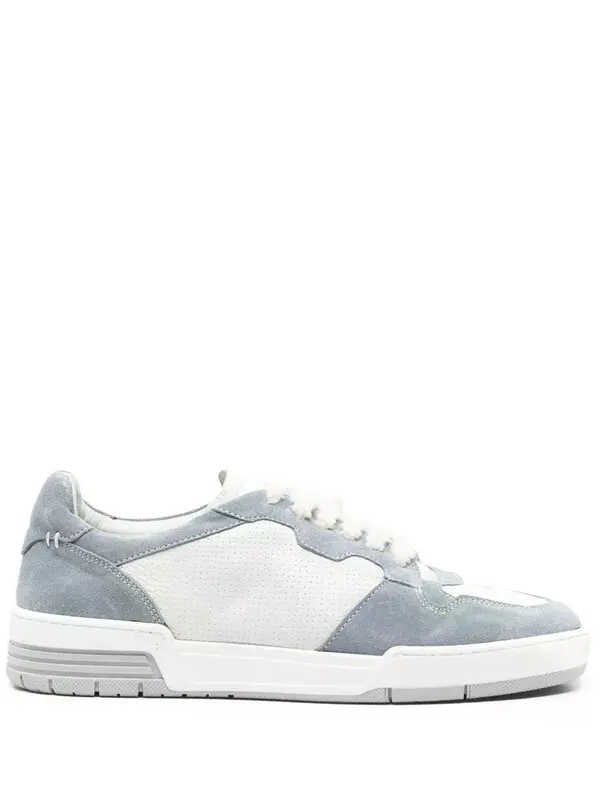 Eleventy Suede Low Top Sneakers