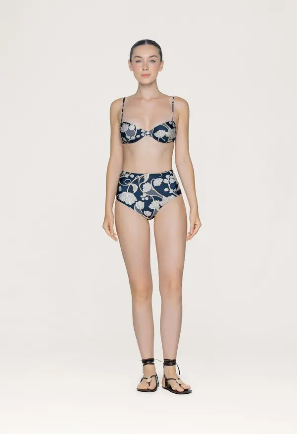 MAREA Mostaza Perla Bikini Top